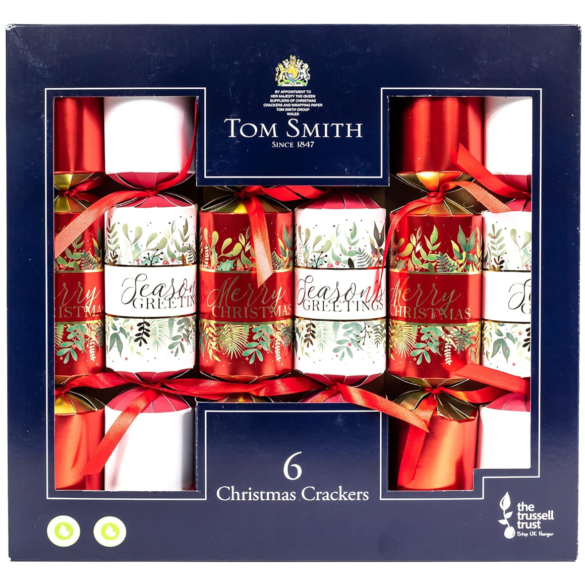 Tom Smith Traditional Luxury Christmas Crackers – Ateliers Verts
